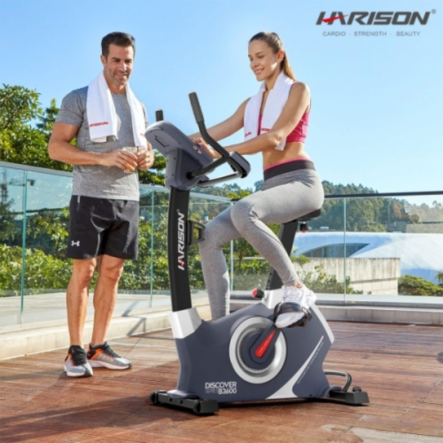 Harison Discover B3600 Light Commercial Exercise Upright Bike