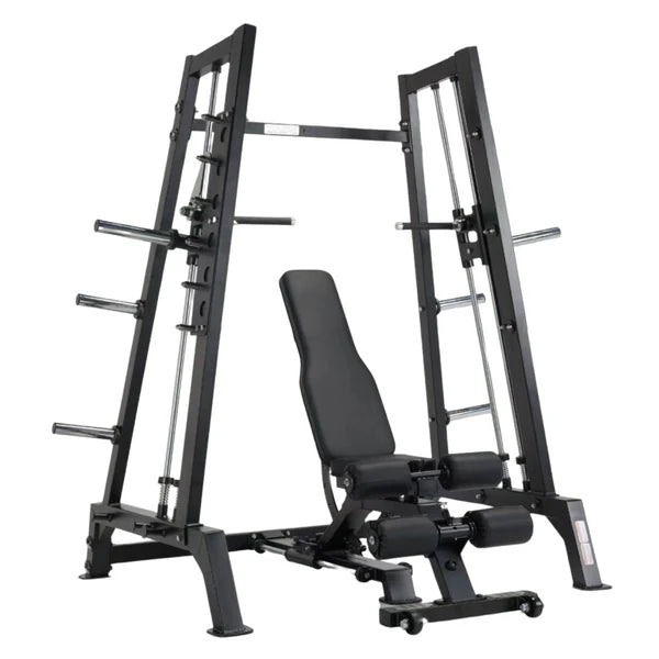 Rapid Motion Commercial Adjustable Smith Machine Bench Press – Gym Direct