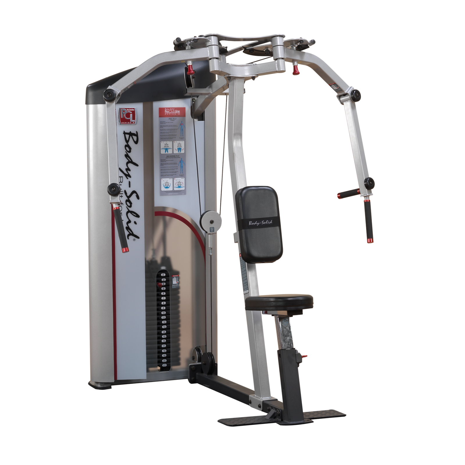 Body Solid Pro Clubline Series 2 Pec Fly & Rear Delt - Commercial – Gym ...