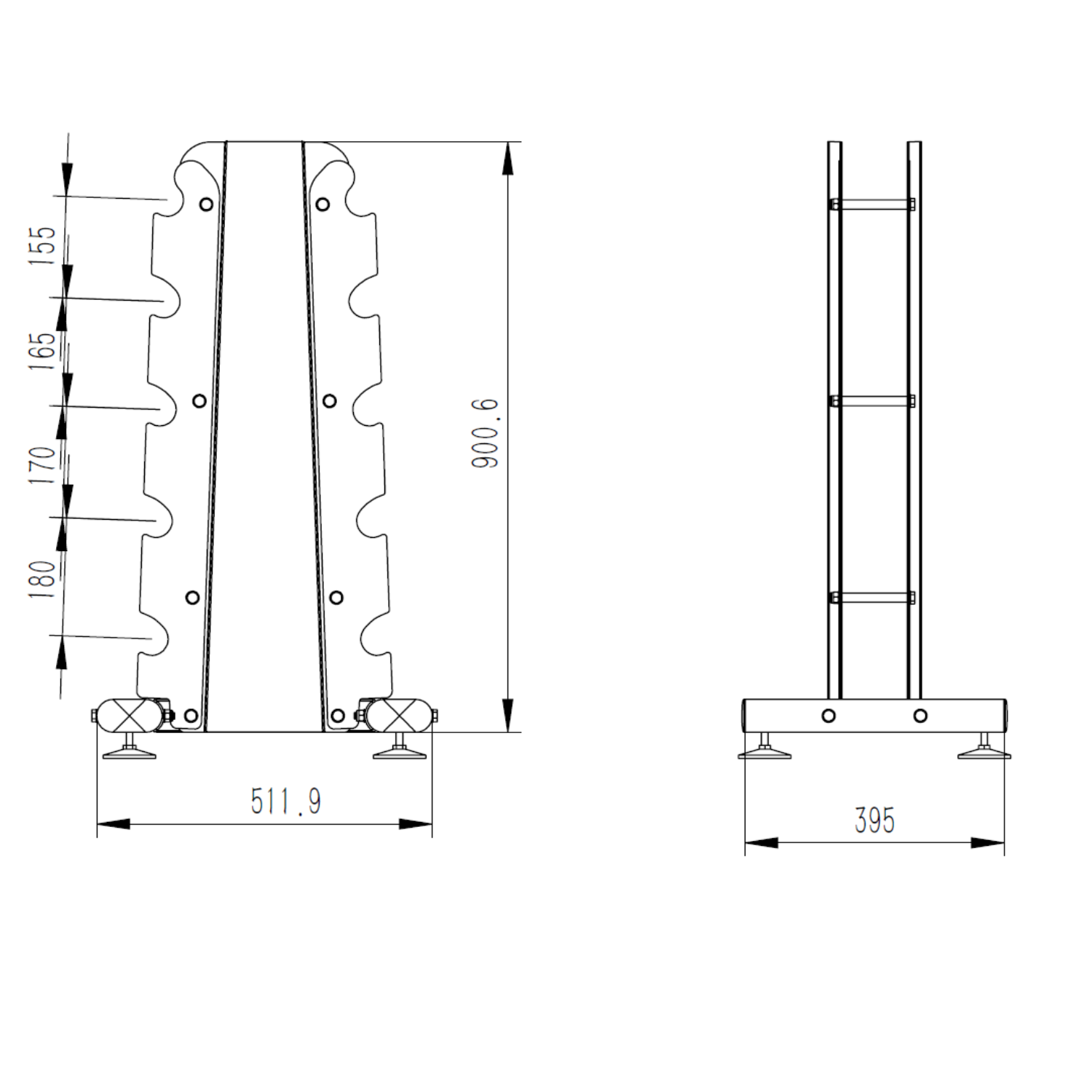 Dumbbell Racks - Shop High-Quality Dumbbell Weight Racks Online – Gym ...