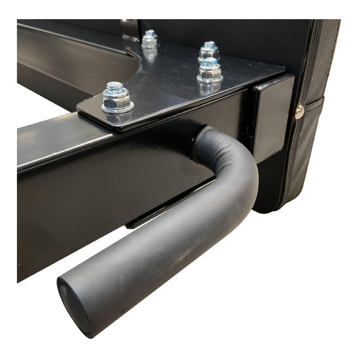 Muscle Motion Commercial Flat Bench With Handle Wheels – Gym Direct