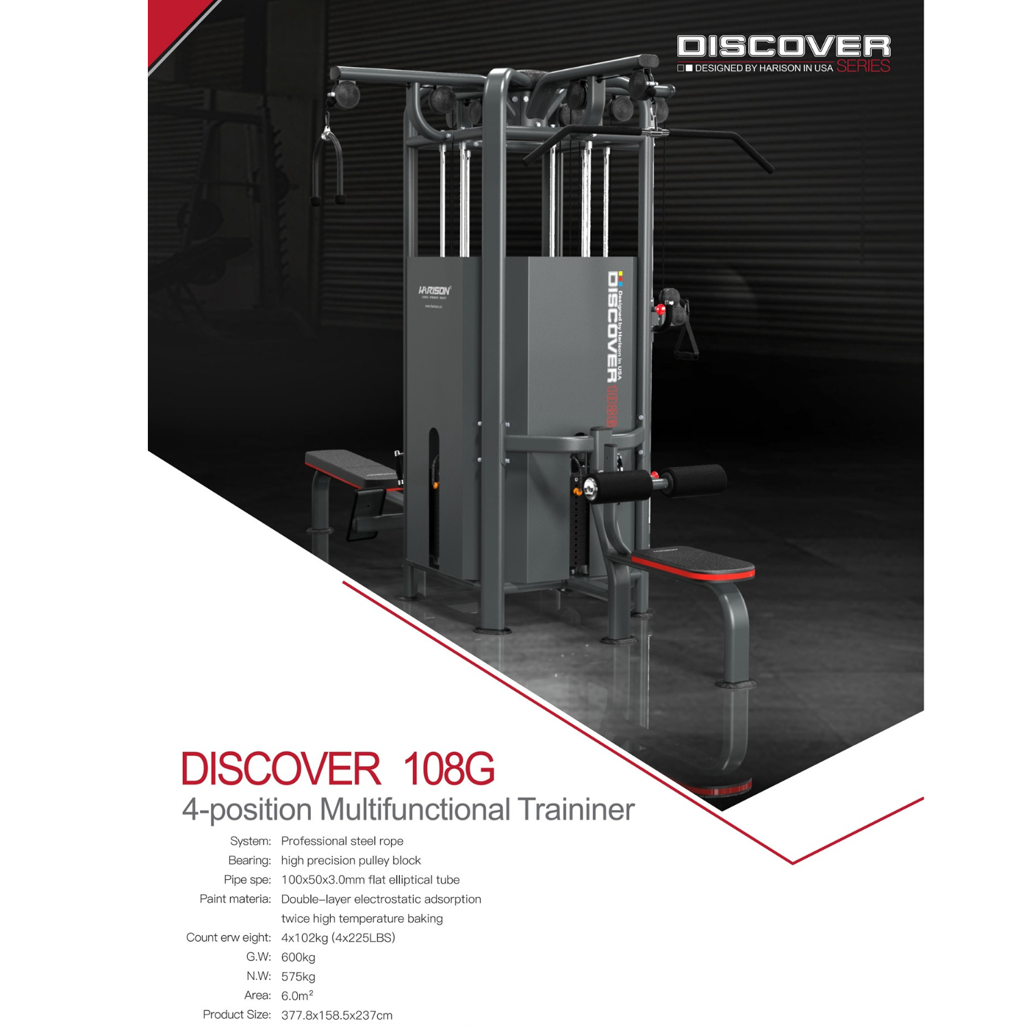 Commercial Multi Station Gym - Space-Saving Commercial Multi Gym Gear ...