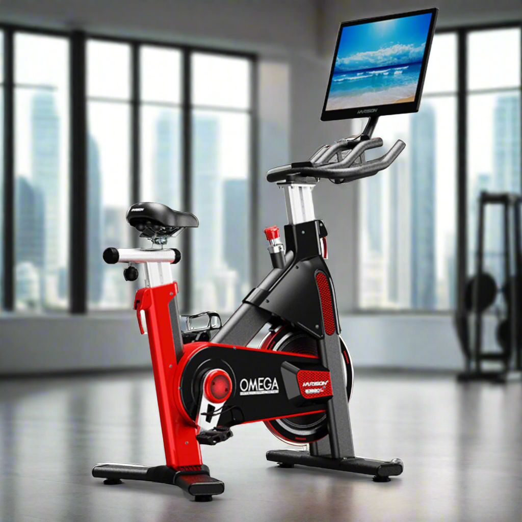 Harison Omega HR-B3820Track Commercial Exercise Bike with Smart Touch ...
