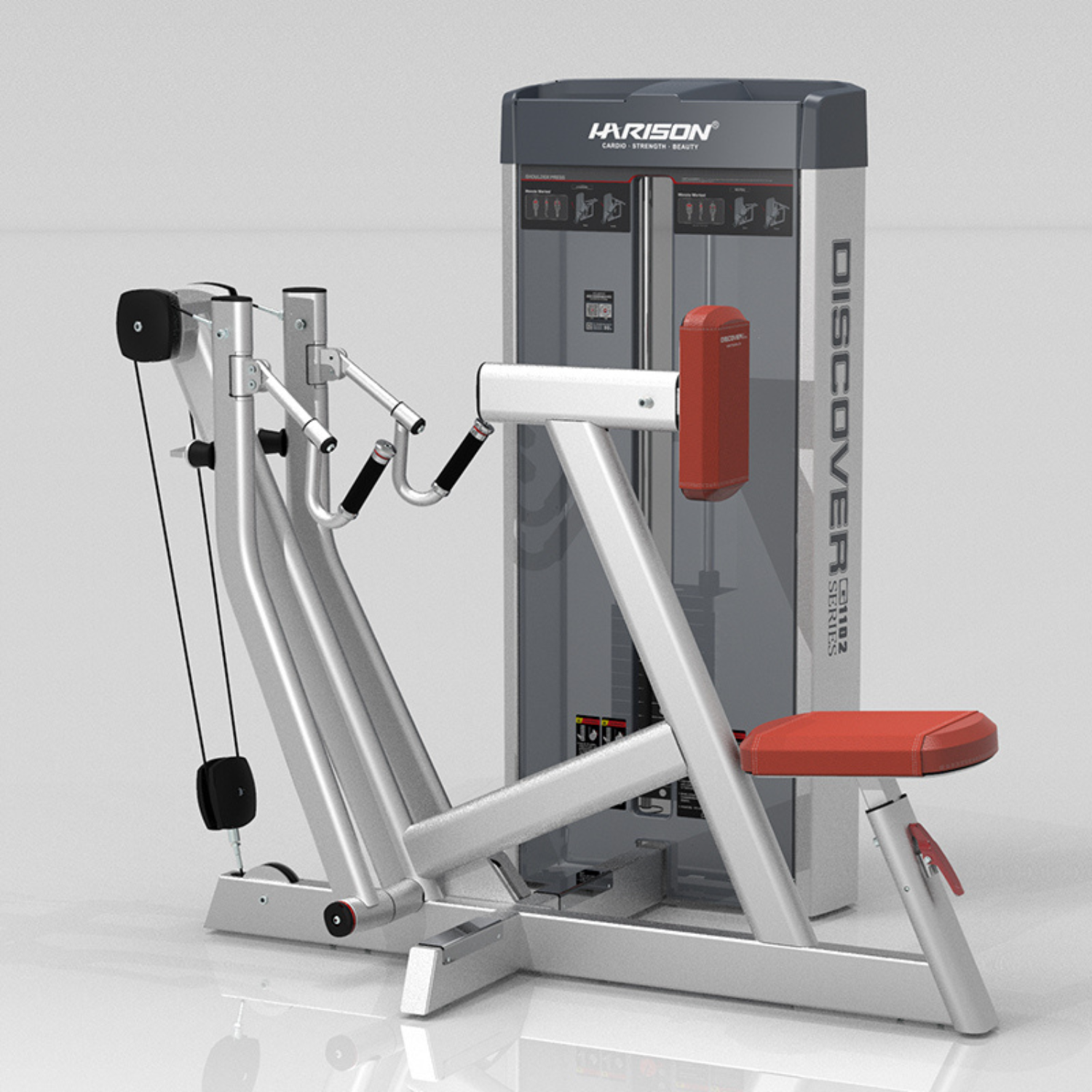Harison Discover HR-G1102 Commercial Seated Row – Gym Direct