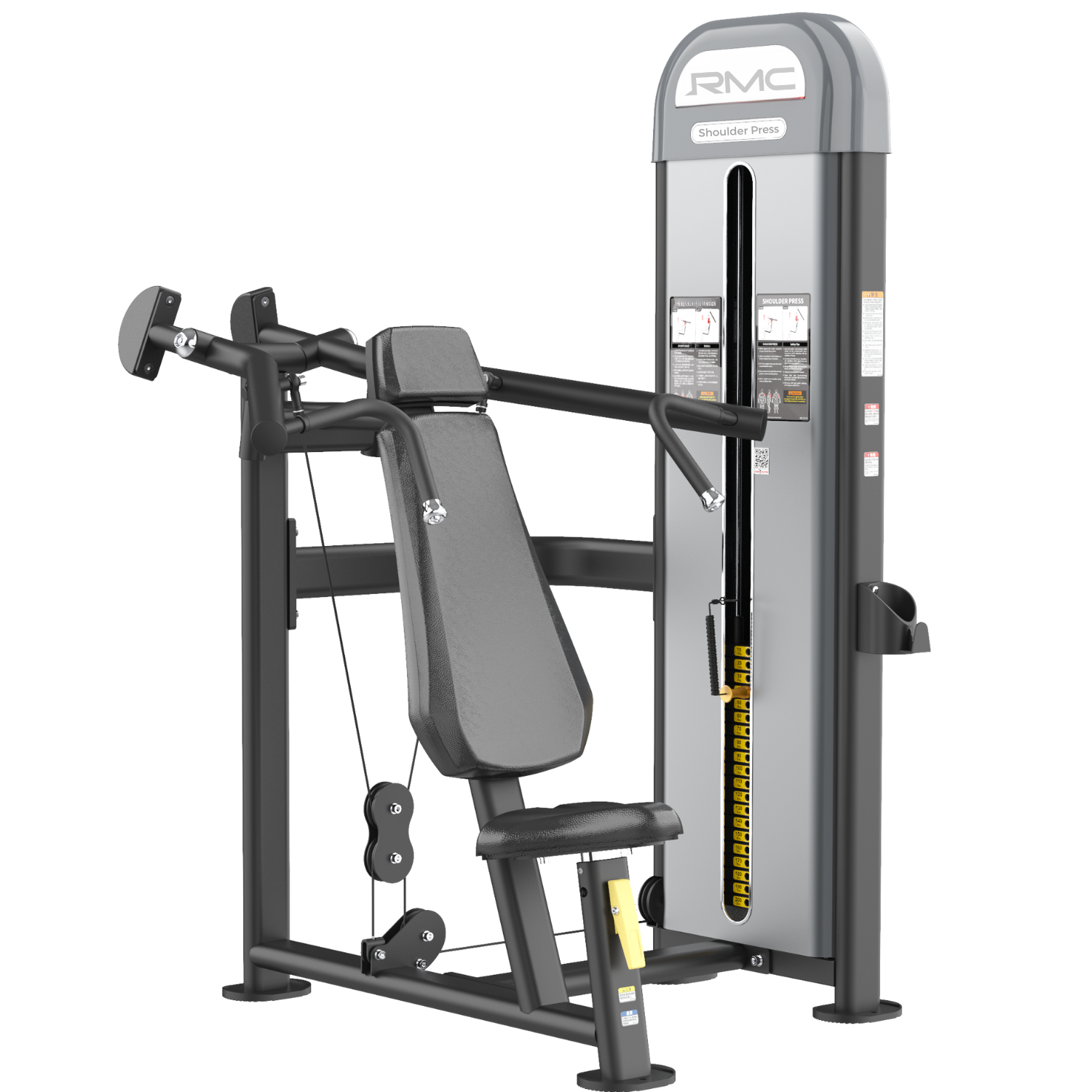 RMC Commercial Shoulder Press - Pin Loaded - BLITZ Series – Gym Direct