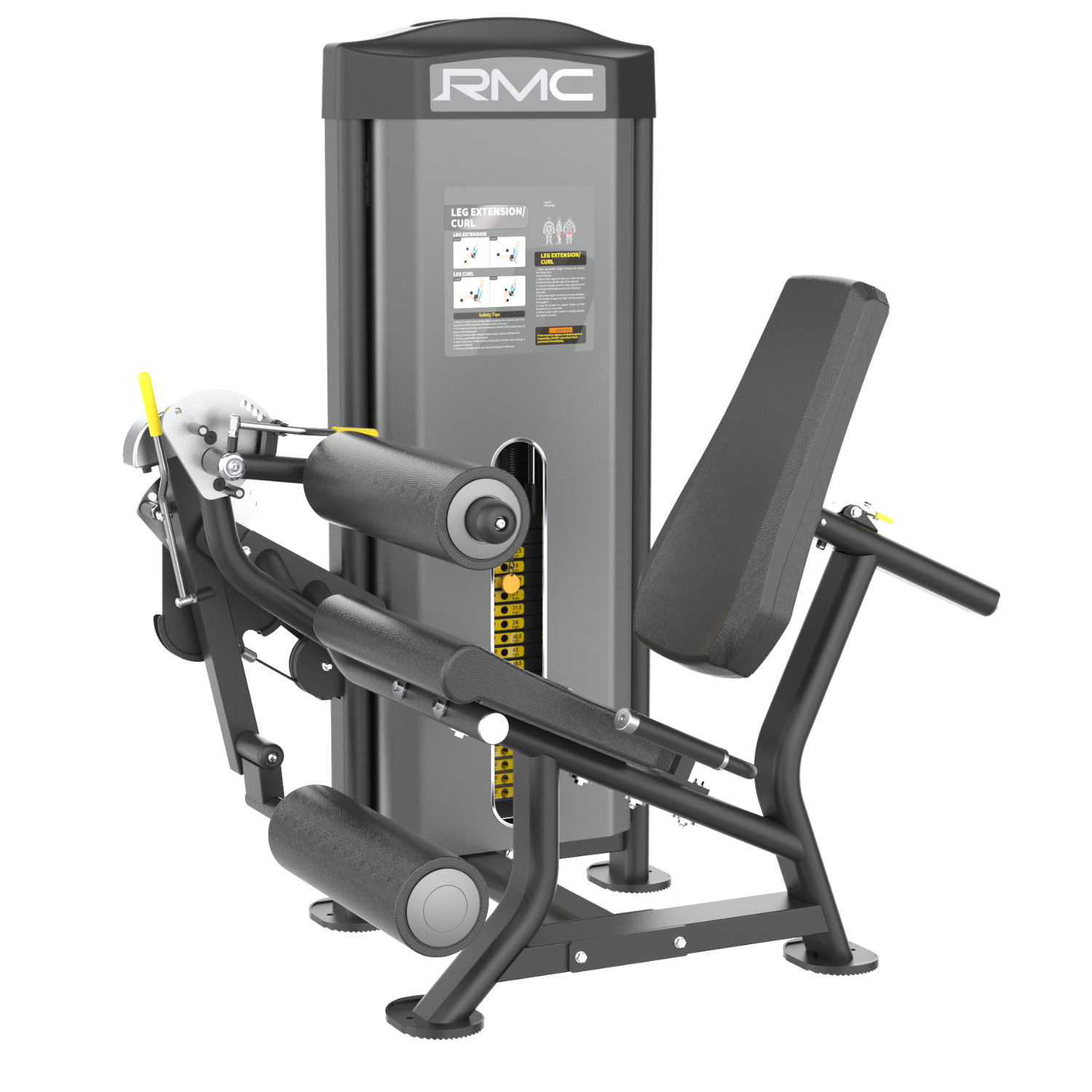 RMC Dual Function Seated Leg Extension & Leg Curl - Pin Loaded - BLITZ ...