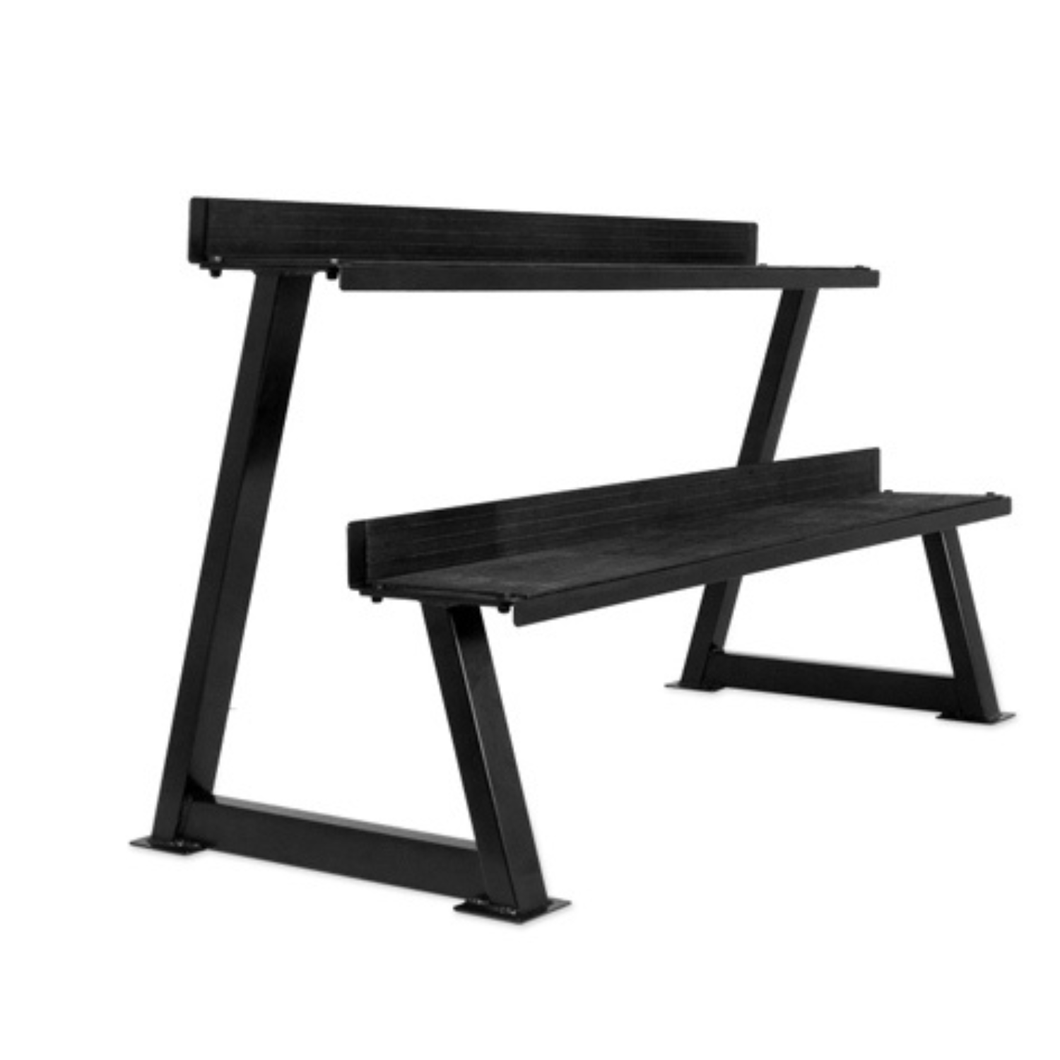 Muscle Motion 2-Tier Multi Kettlebell Storage Rack – Gym Direct