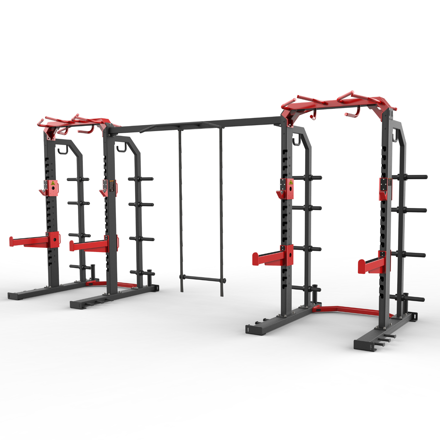 RMC Commercial Double Elite Half Rack - VOLTZ Series – Gym Direct