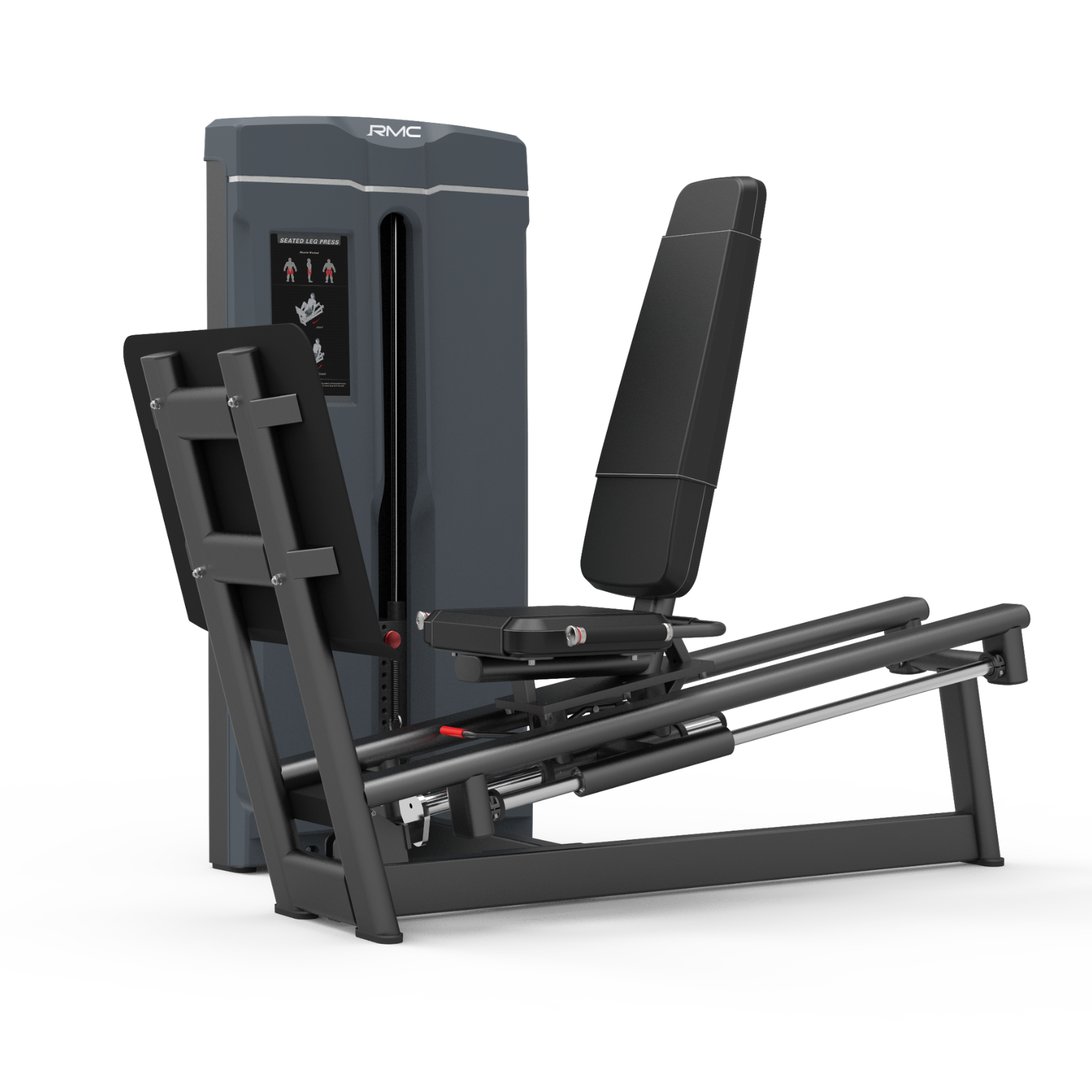 RMC Seated Leg Press - Pin Loaded - VOLTZ 7 Series – Gym Direct
