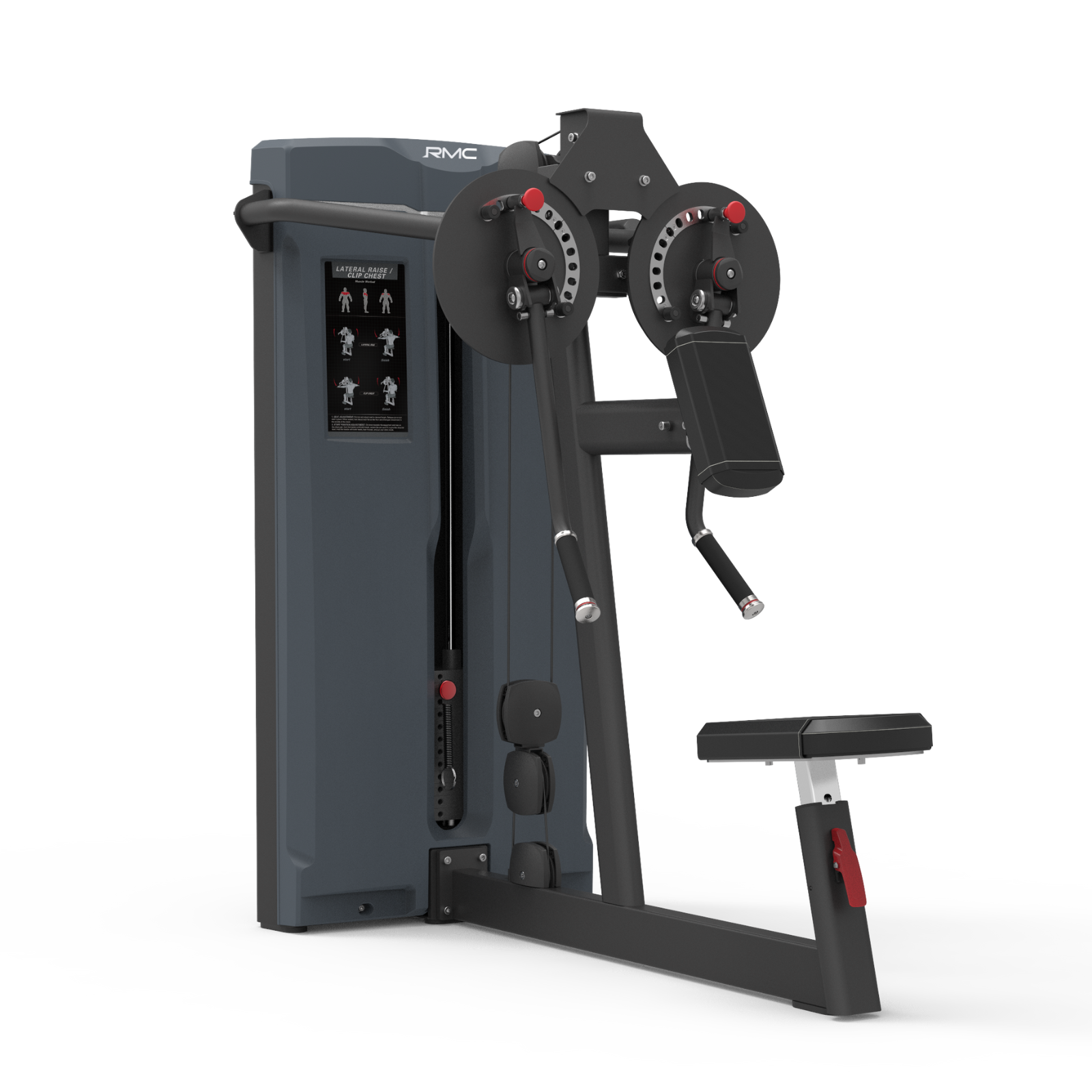 RMC Deltoid Trainer - Pin Loaded - VOLTZ 7 Series – Gym Direct