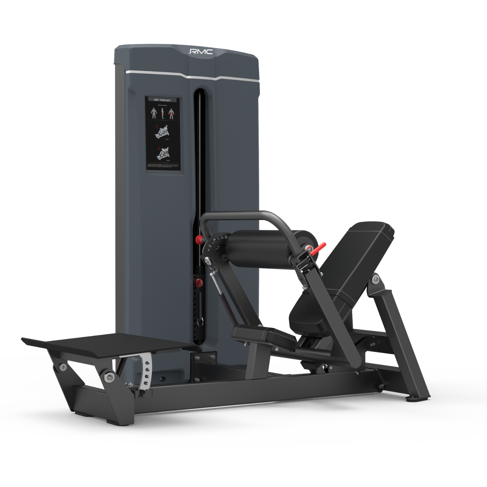 RMC Hip Thrust - Pin Loaded - VOLTZ 7 Series – Gym Direct