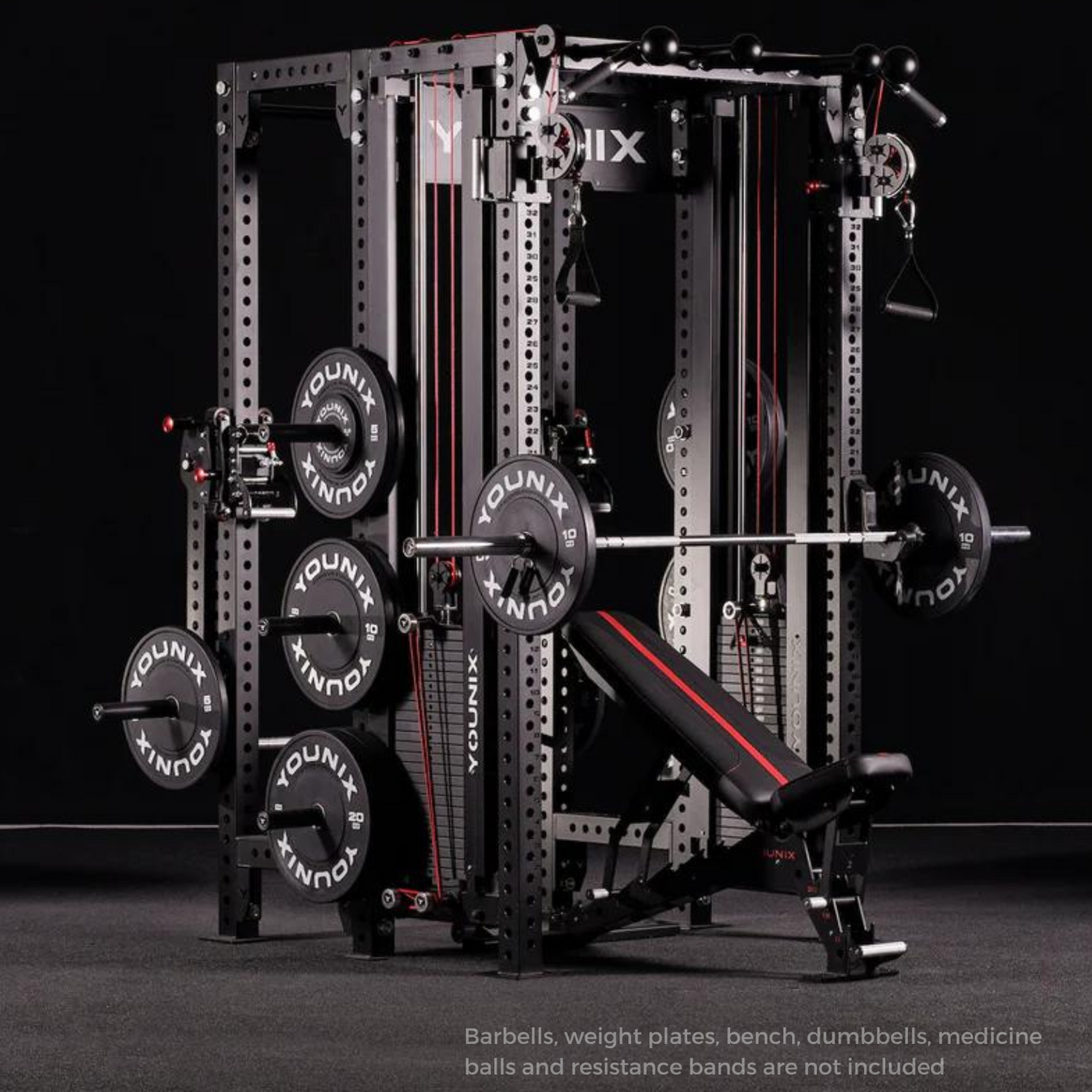 Maximize Your Workout Efficiency with Younix Back-To-Back Rack – Gym Direct