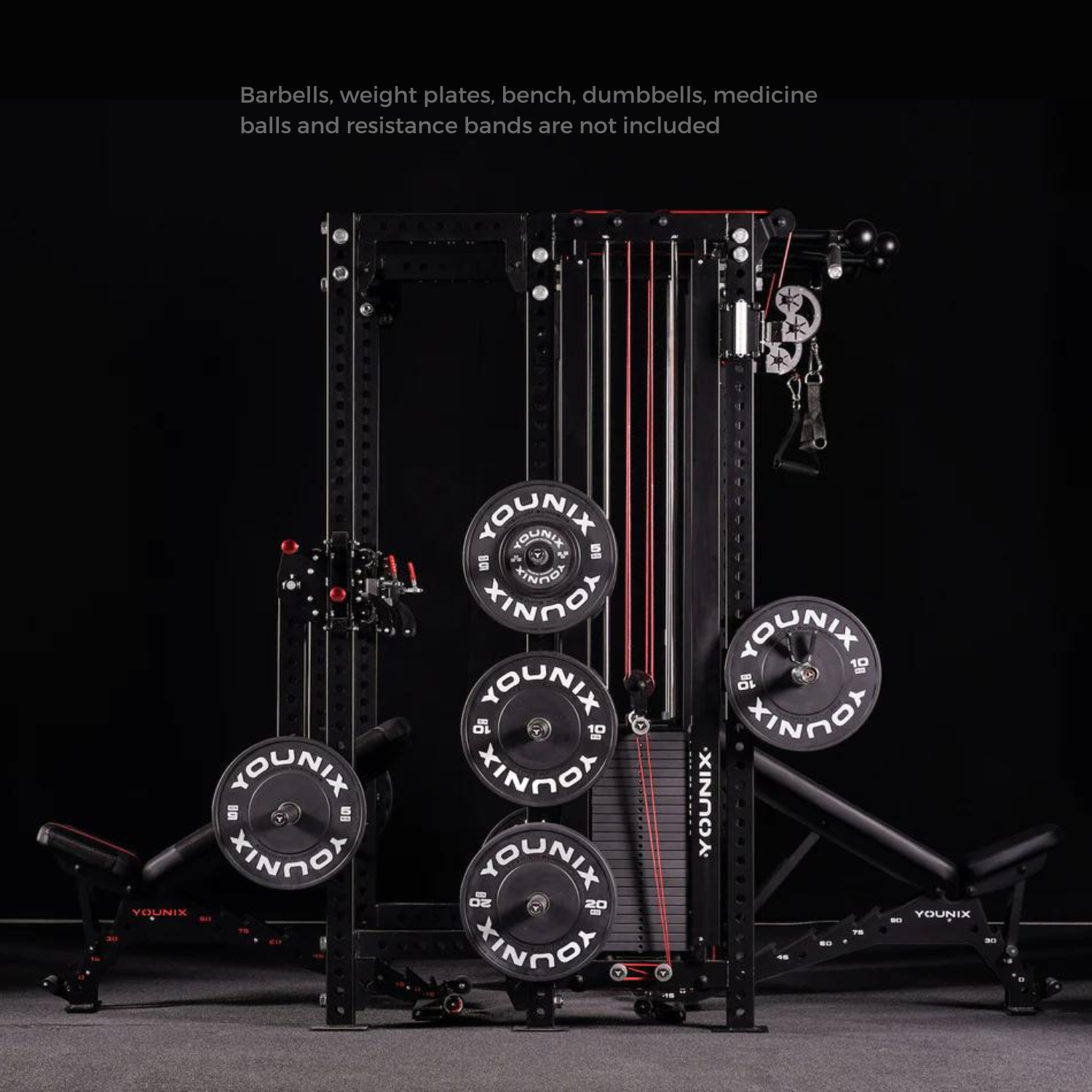 Maximize Your Workout Efficiency with Younix Back-To-Back Rack – Gym Direct
