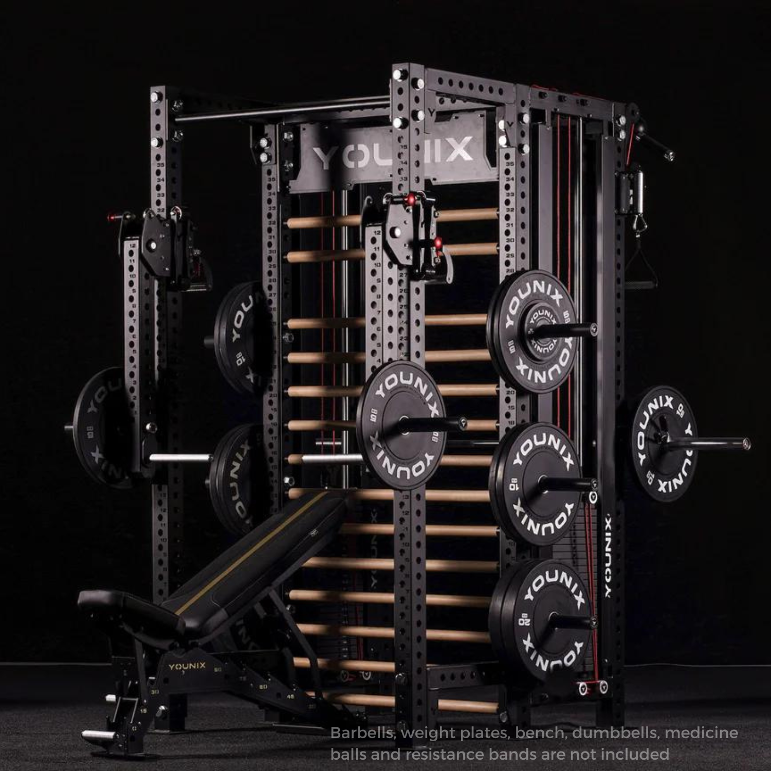 Maximize Your Workout Efficiency with Younix Back-To-Back Rack – Gym Direct