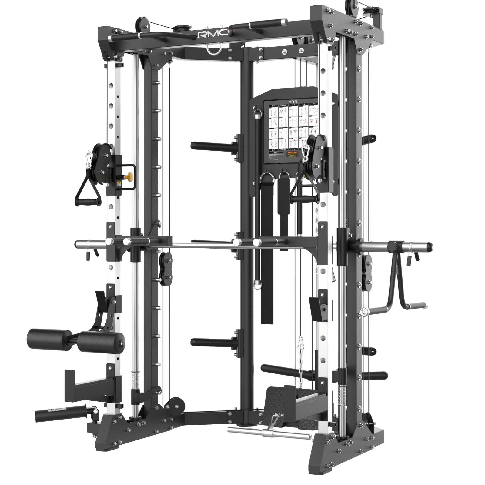 RMC Commercial Multi-functional Trainer - Plate Loaded - BLITZ Series ...