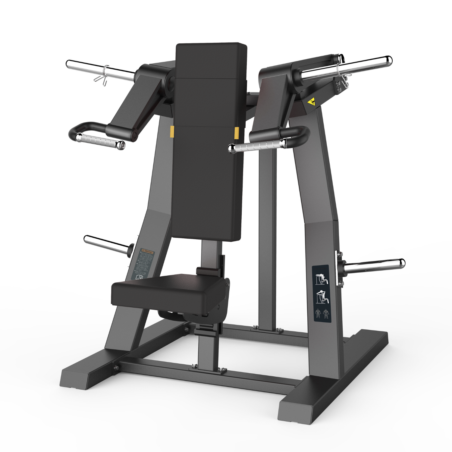 RMC Iso-Lateral Shoulder Press - Plate Loaded - VOLTZ-X Series – Gym Direct