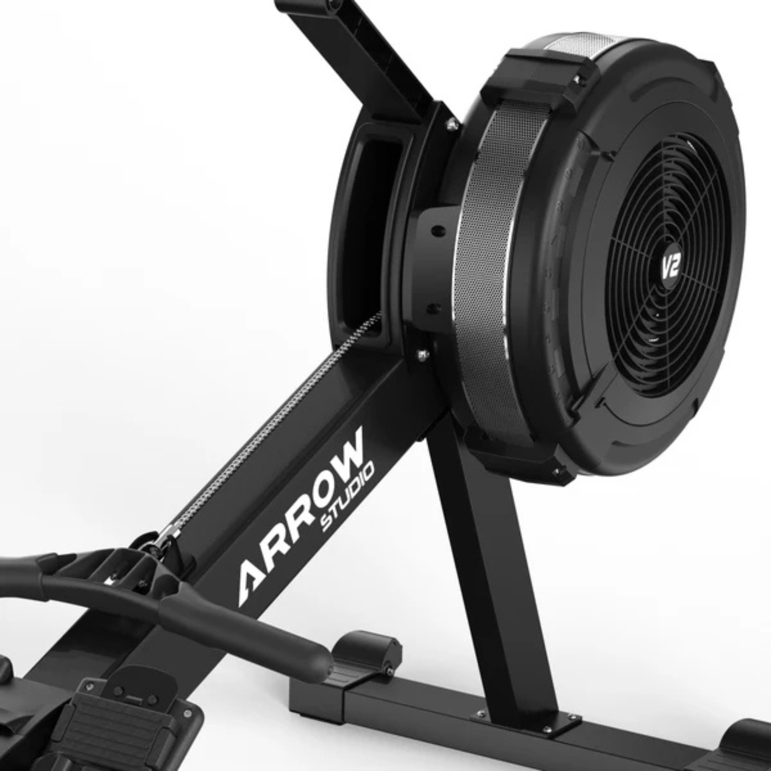 ARROW® Studio Commercial Air Rower – 9 Resistance Levels – Gym Direct