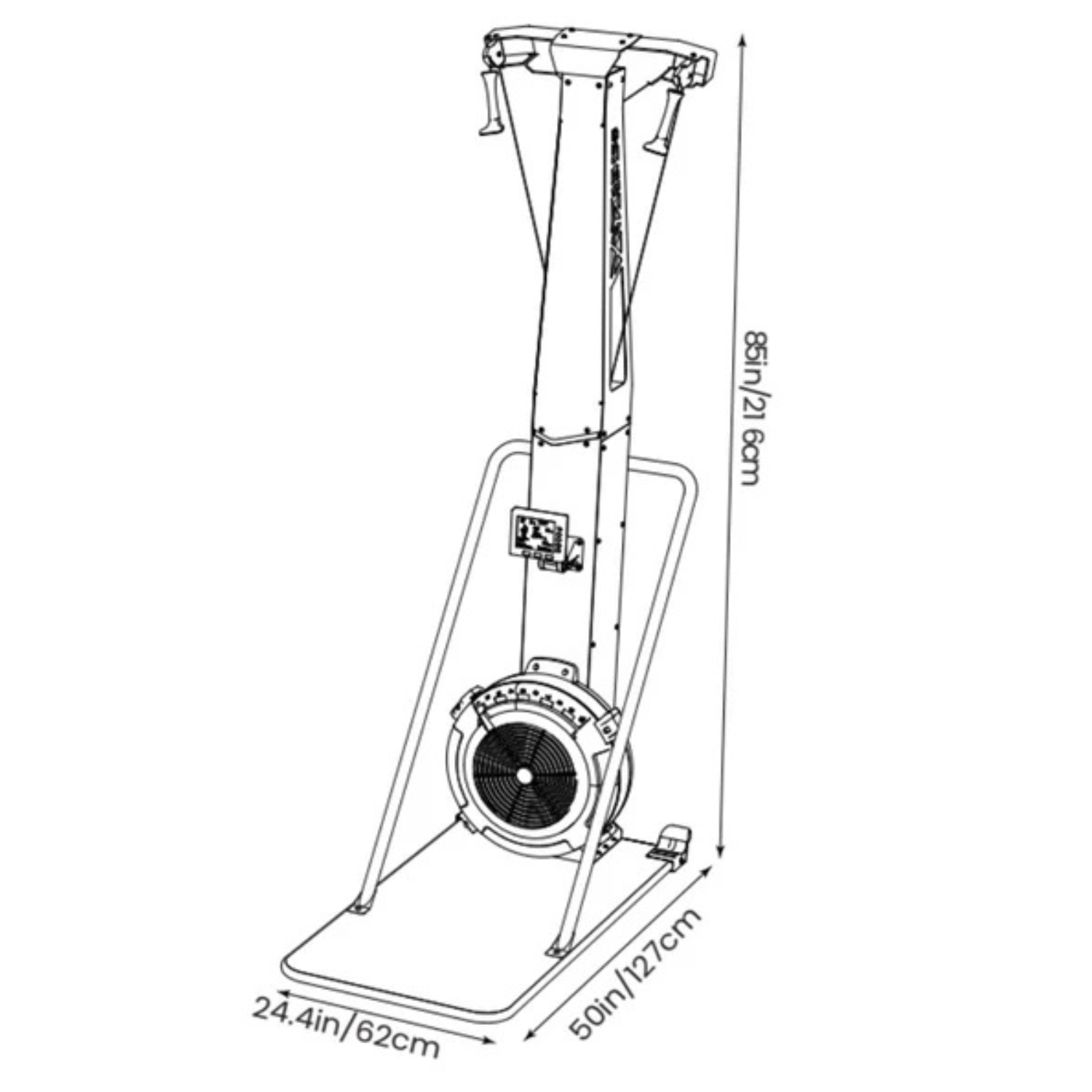 ARROW Studio Ski Erg V2 with Stand – Compact & High-Performance Workout ...