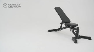 Muscle Motion AB1013 Incline Decline Adjustable Weight Bench – Gym Direct