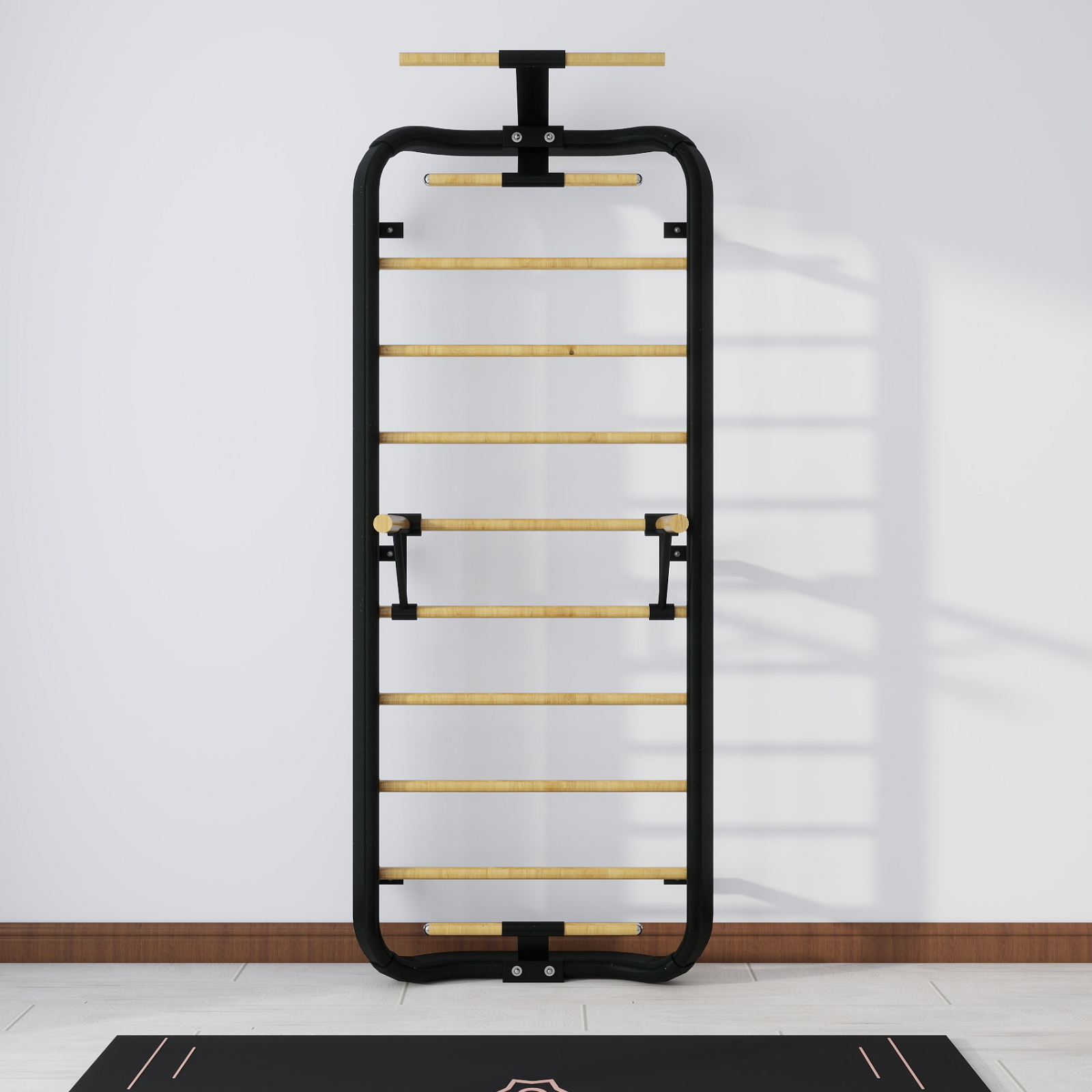 Muscle Motion Stall Bar Swedish Ladder - Lifestyle Series – Gym Direct