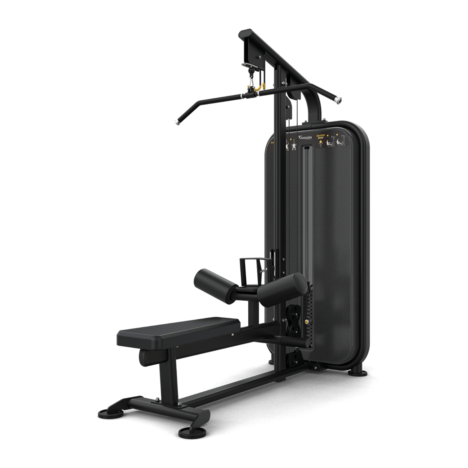 Vision Fitness Lat Pulldown / Seated Row – Gym Direct