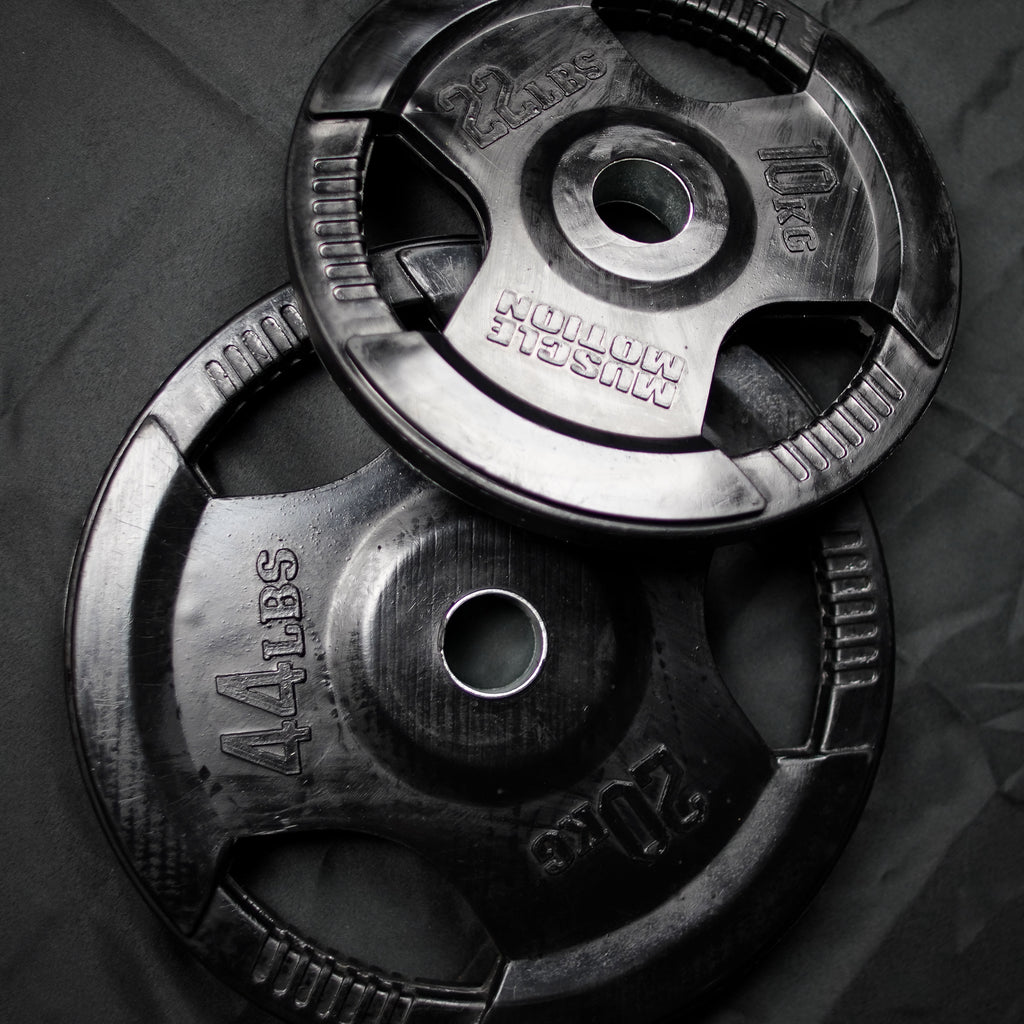 Muscle Motion Rubber Coated Olympic Weight Plates – Gym Direct