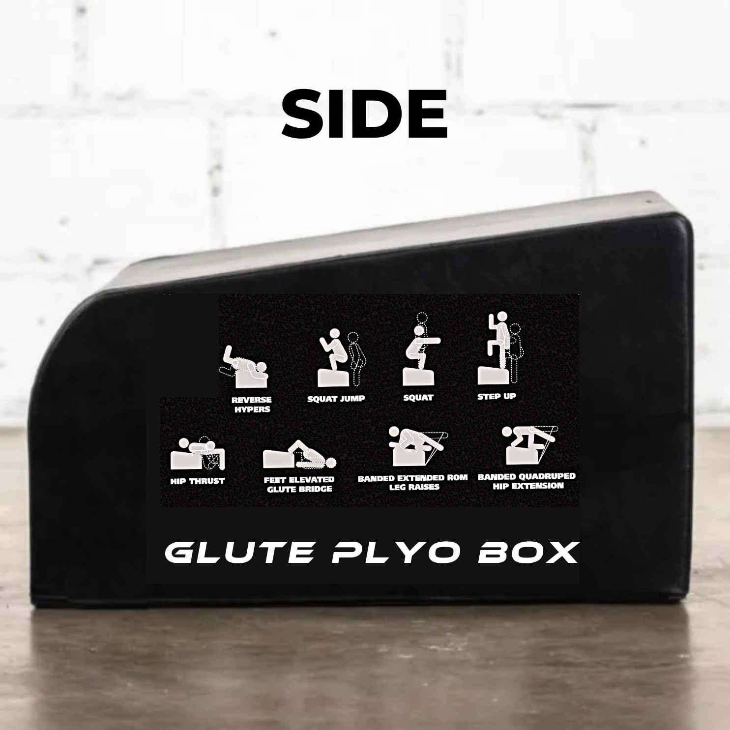 Muscle Motion Multifunctional Glute Training Foam Box – Gym Direct