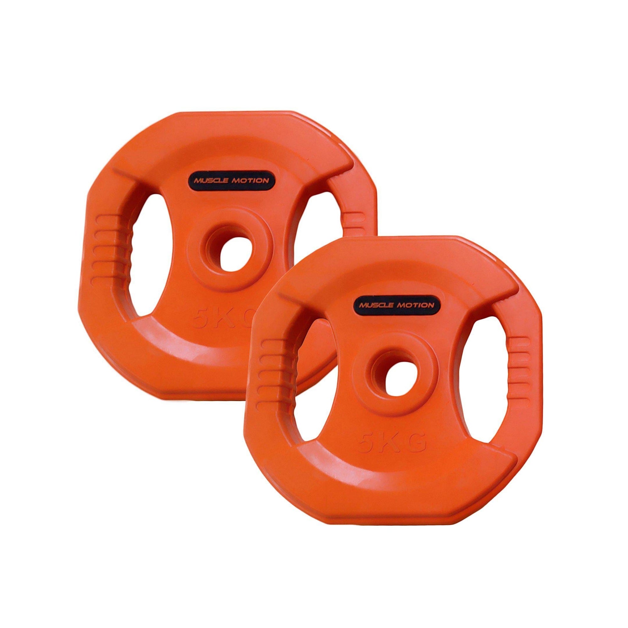 Muscle Motion Standard Colour Rubber Coated Weight Plates