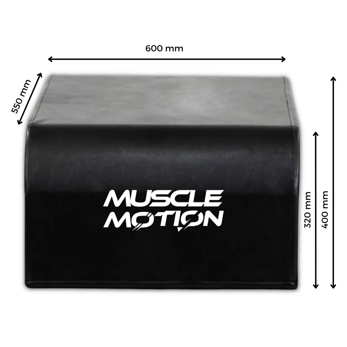 Muscle Motion Multifunctional Glute Training Plyometric Foam Box