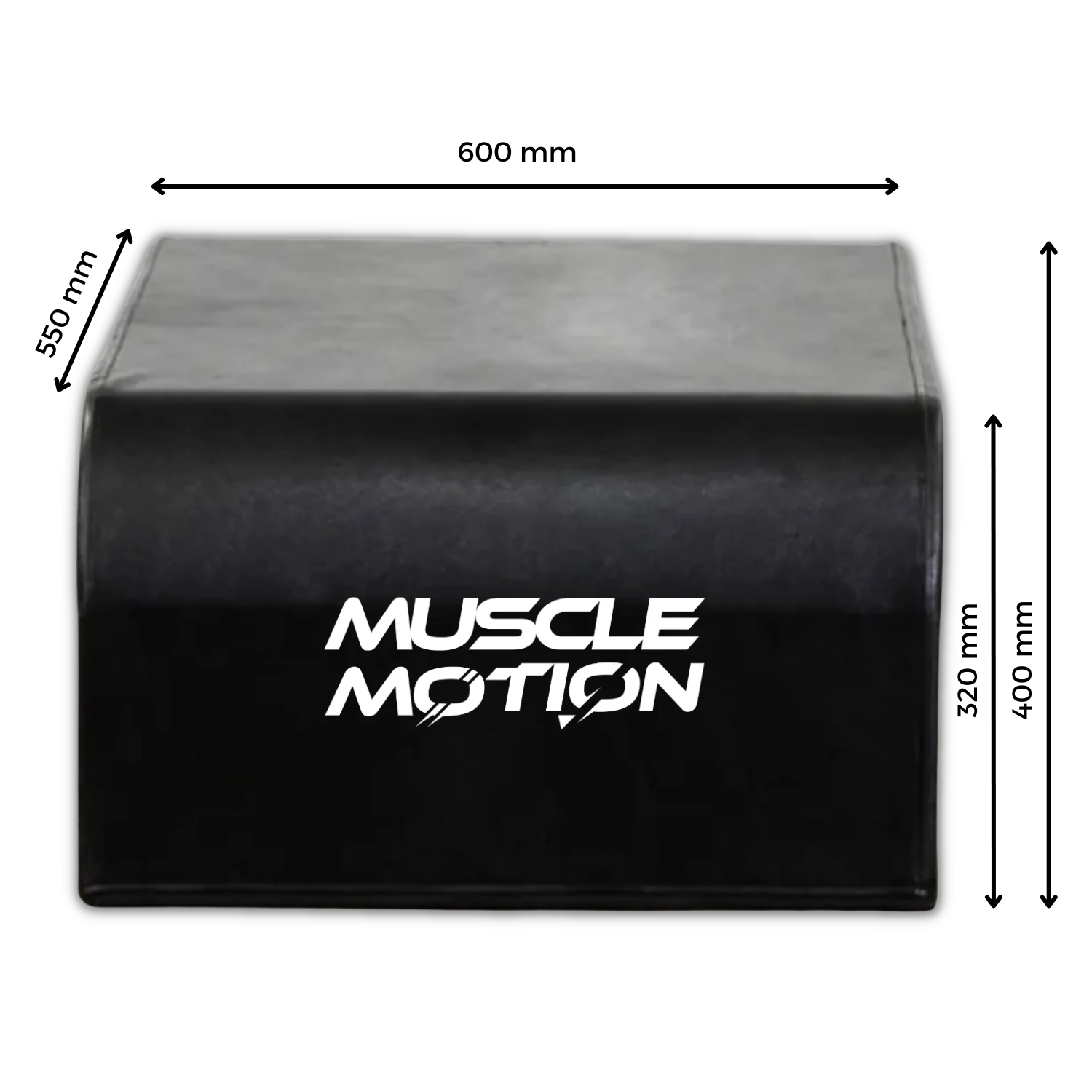 Muscle Motion Multifunctional Glute Training Plyometric Foam Box