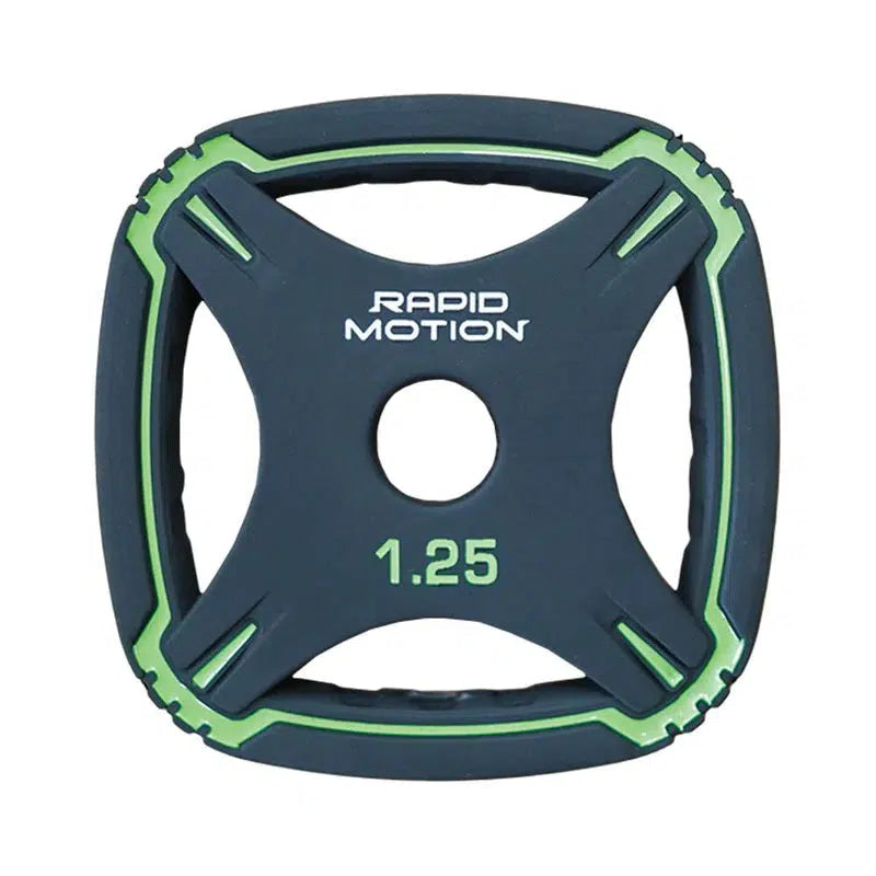 Rapid Motion Standard PU Pump Set Weight Plates Pair – Gym Direct