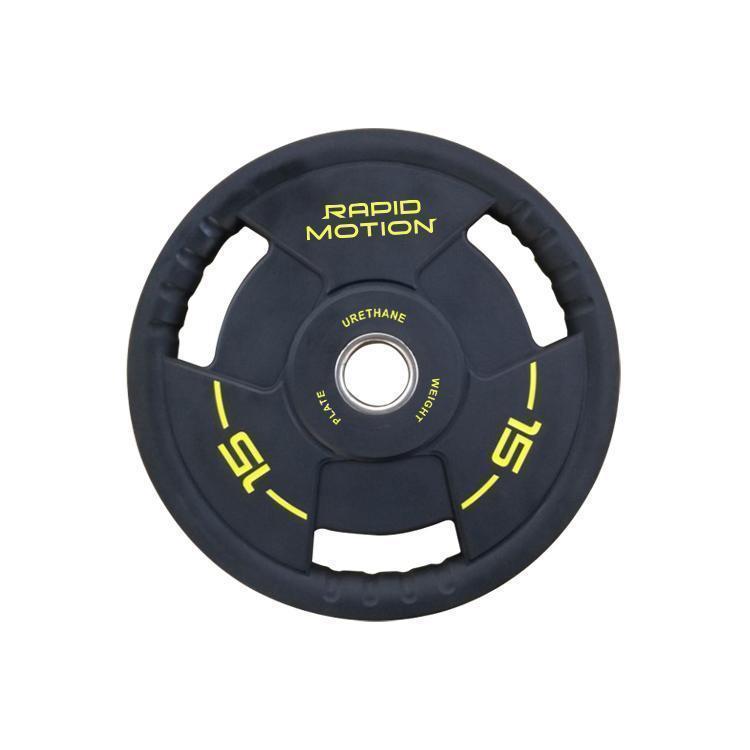 Rapid Motion Urethane Tri-Grip Olympic Weight Plates – Gym Direct