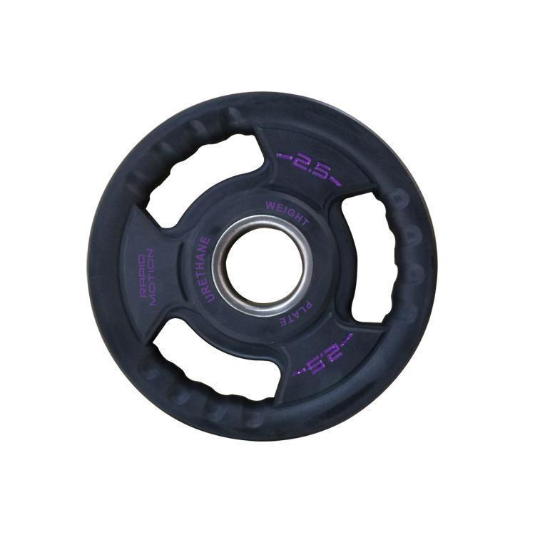 Rapid Motion Urethane Tri-Grip Olympic Weight Plates – Gym Direct