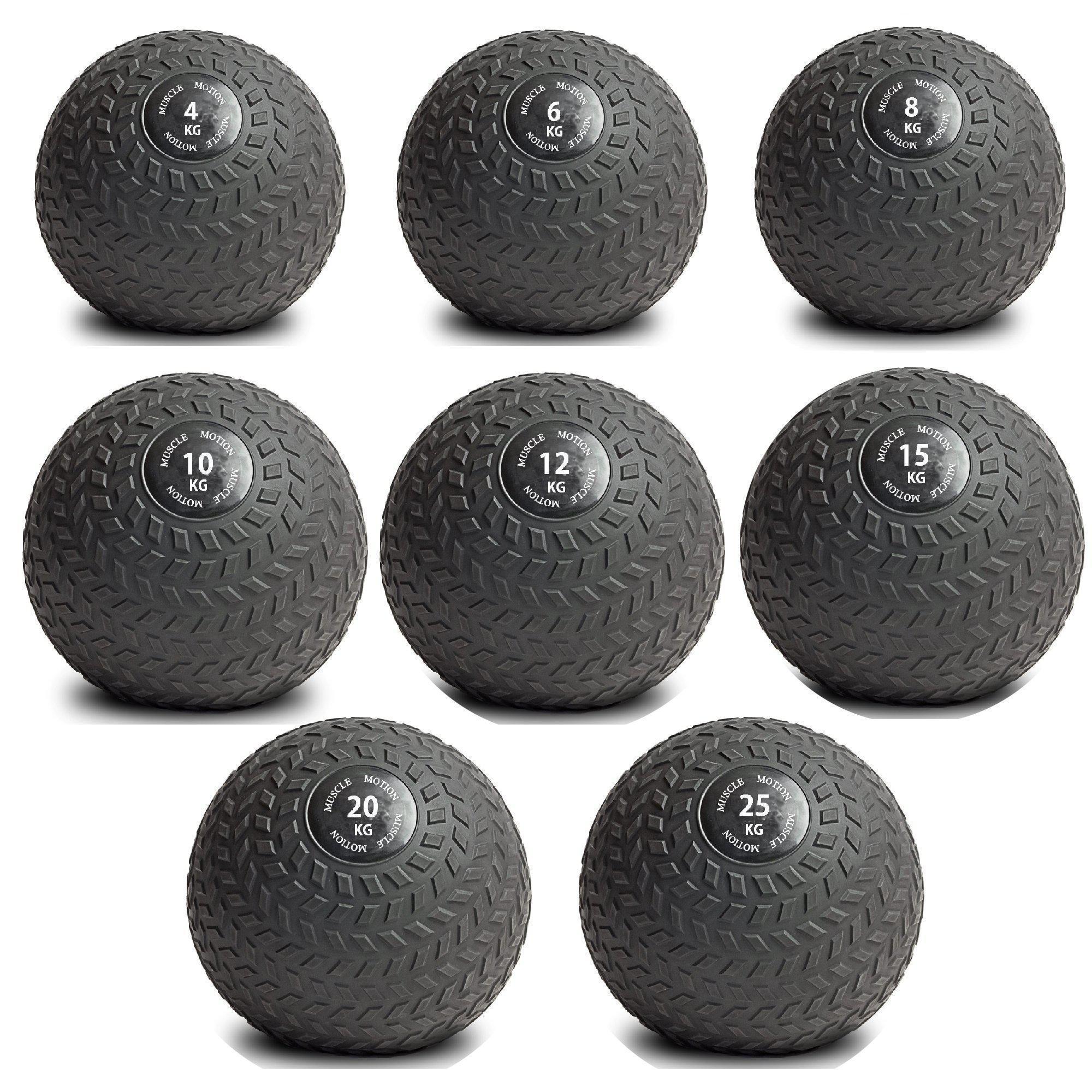 Muscle Motion Tyre Thread Slamball Package - 4/6/8/10/12/15/20/25kg ...