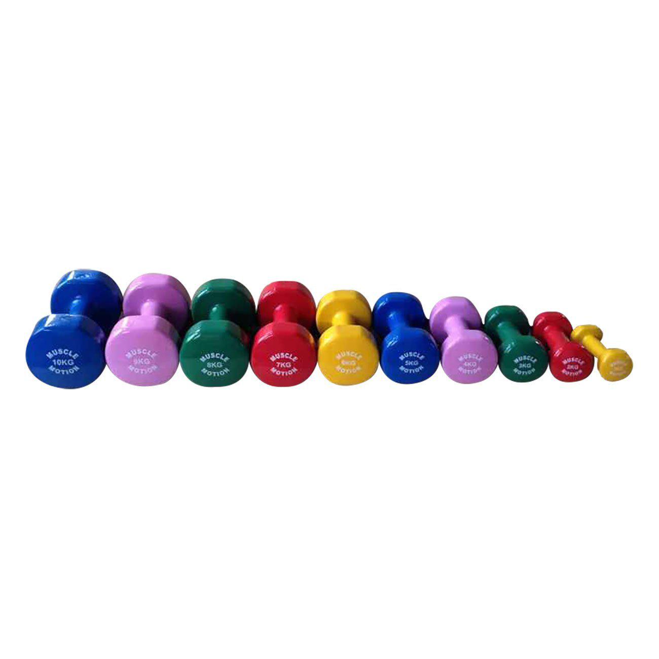 Vinyl Dumbbells – Gym Direct