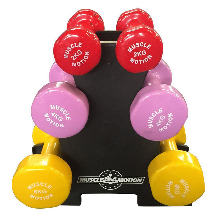 Vinyl Dumbbells – Gym Direct