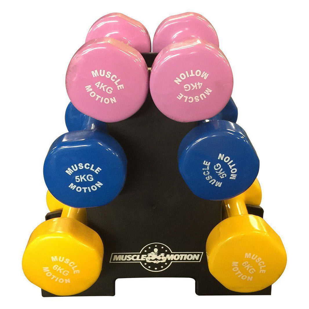 Vinyl Dumbbells – Gym Direct