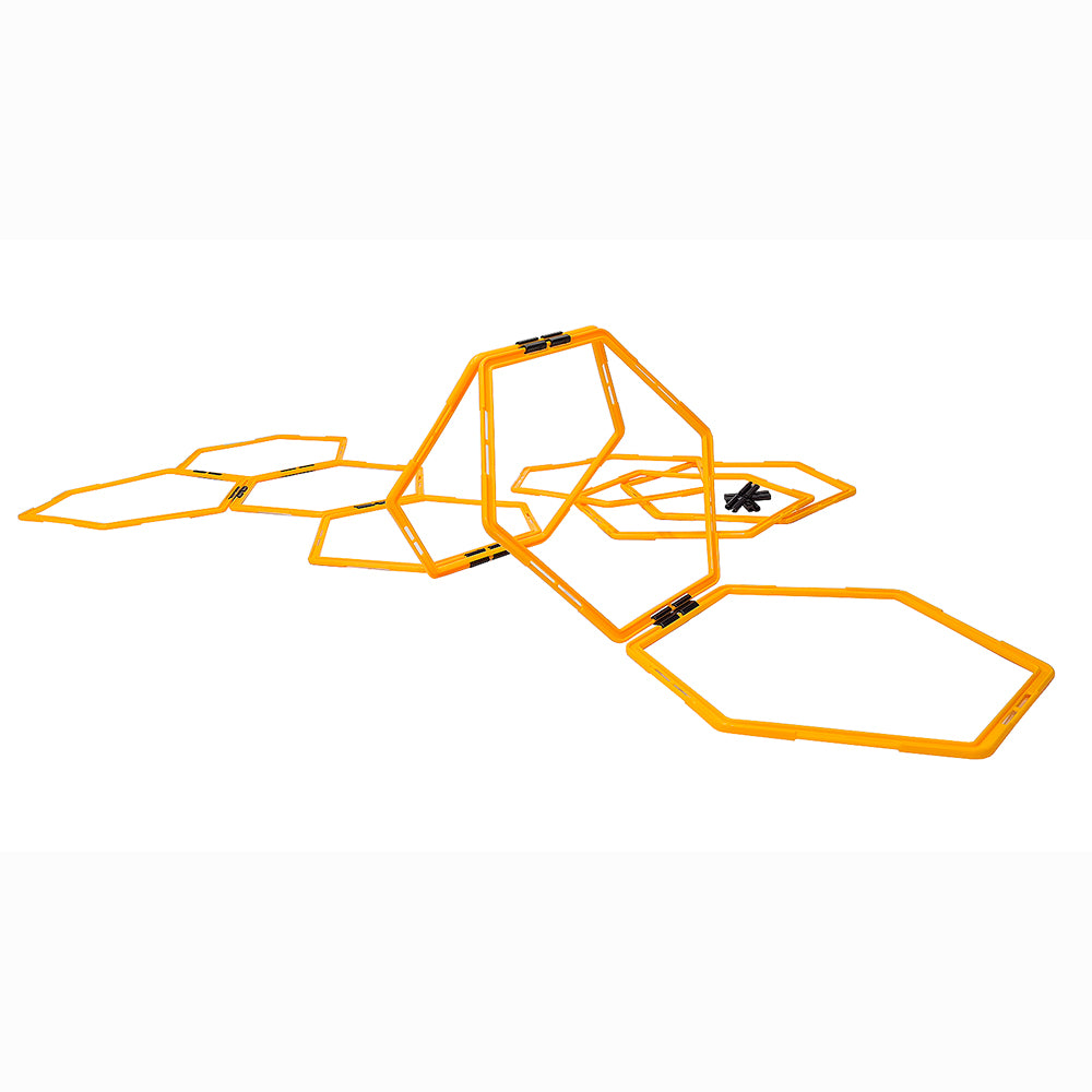 Morgan Sports Hex Agility Pack Set (10 Pieces) – Gym Direct